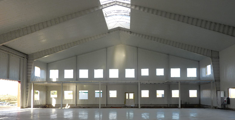 Lagerhallen mit Büros - Borga